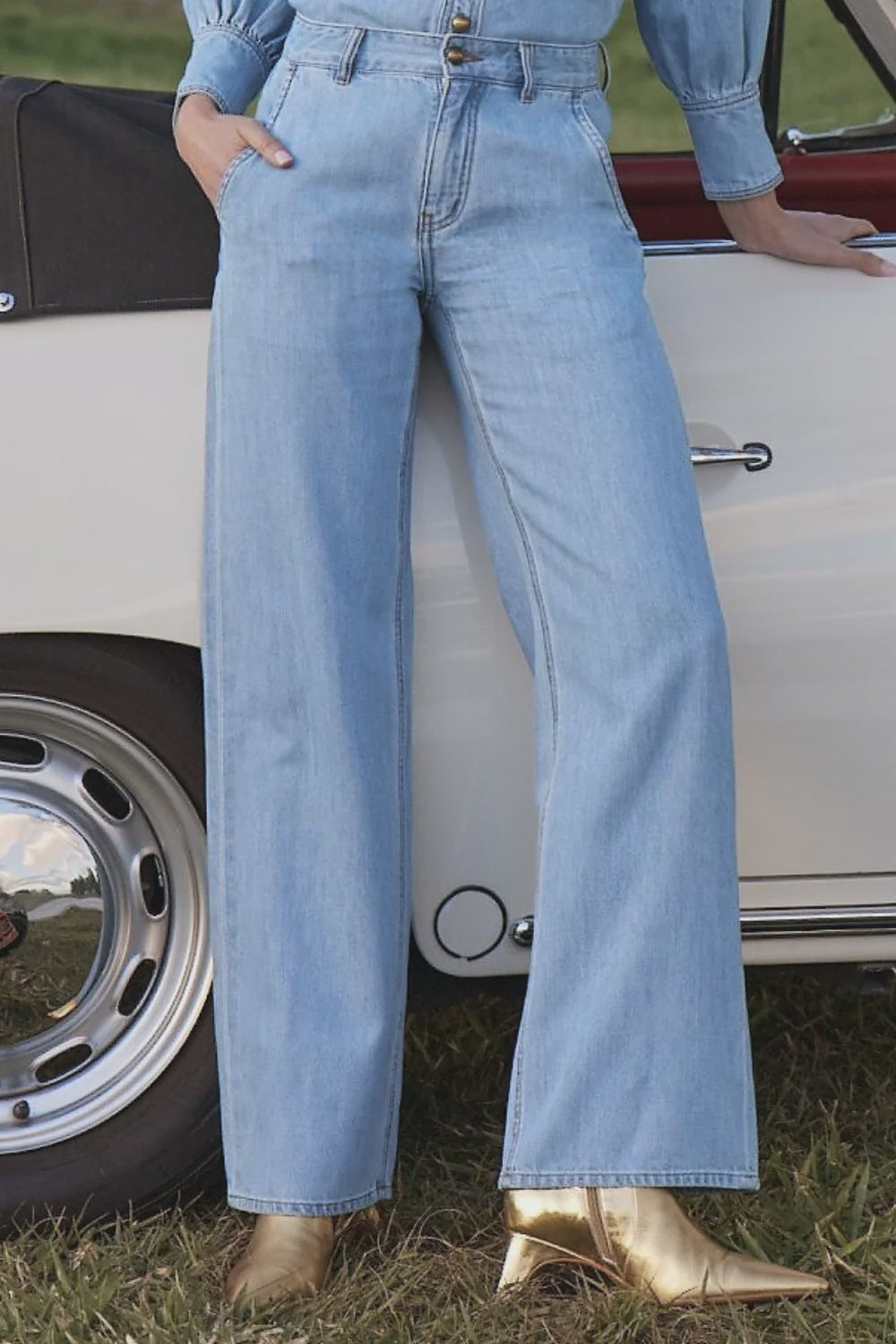 Zoe Kratzmann Flint Jean Light Washed Denim – Gorgeous Soles