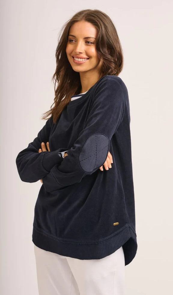 EST 1971 High-Low Velour Sweater – Gorgeous Soles